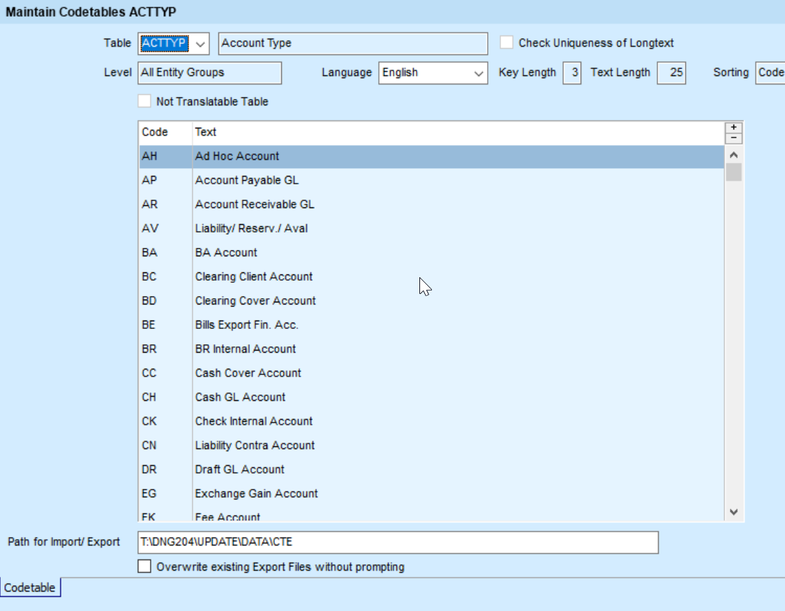 Where To Find All Available Transaction Codes In Doka Doka Saas Help