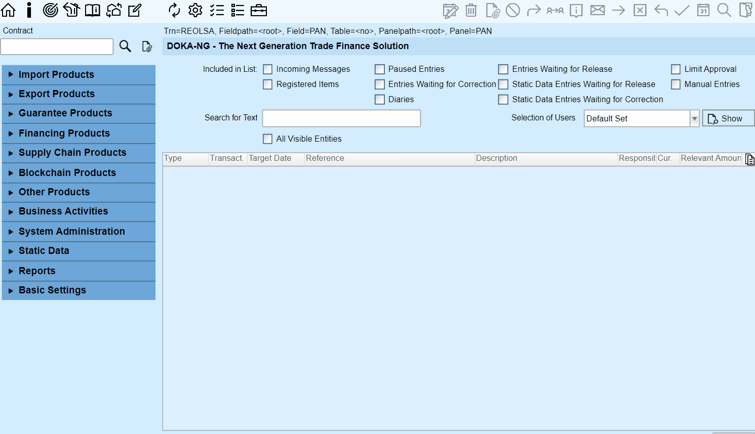 Reevaluation of Limits – DOKA-SaaS Help & Support